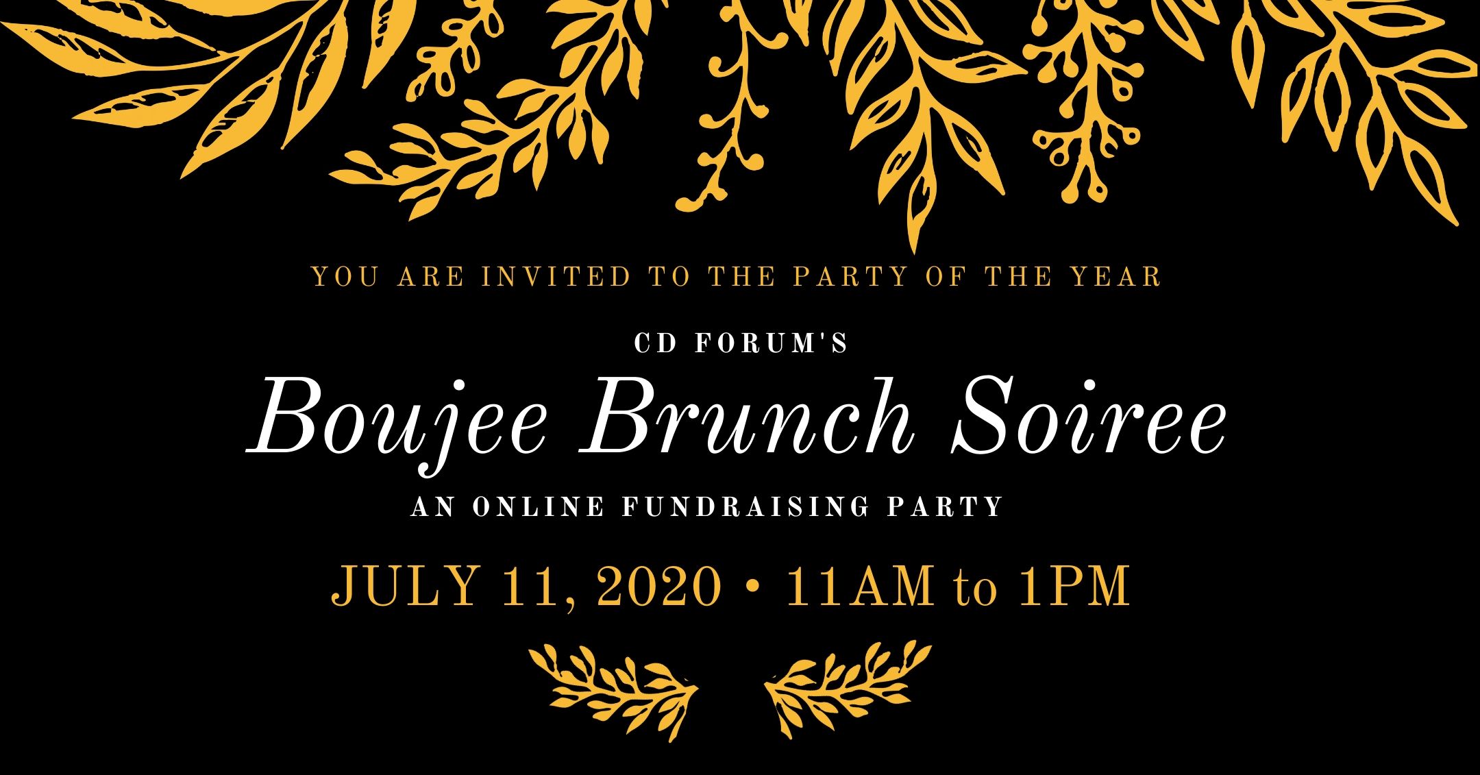 Boujee Brunch Soiree {An online fundraising party!} by Support Black ...