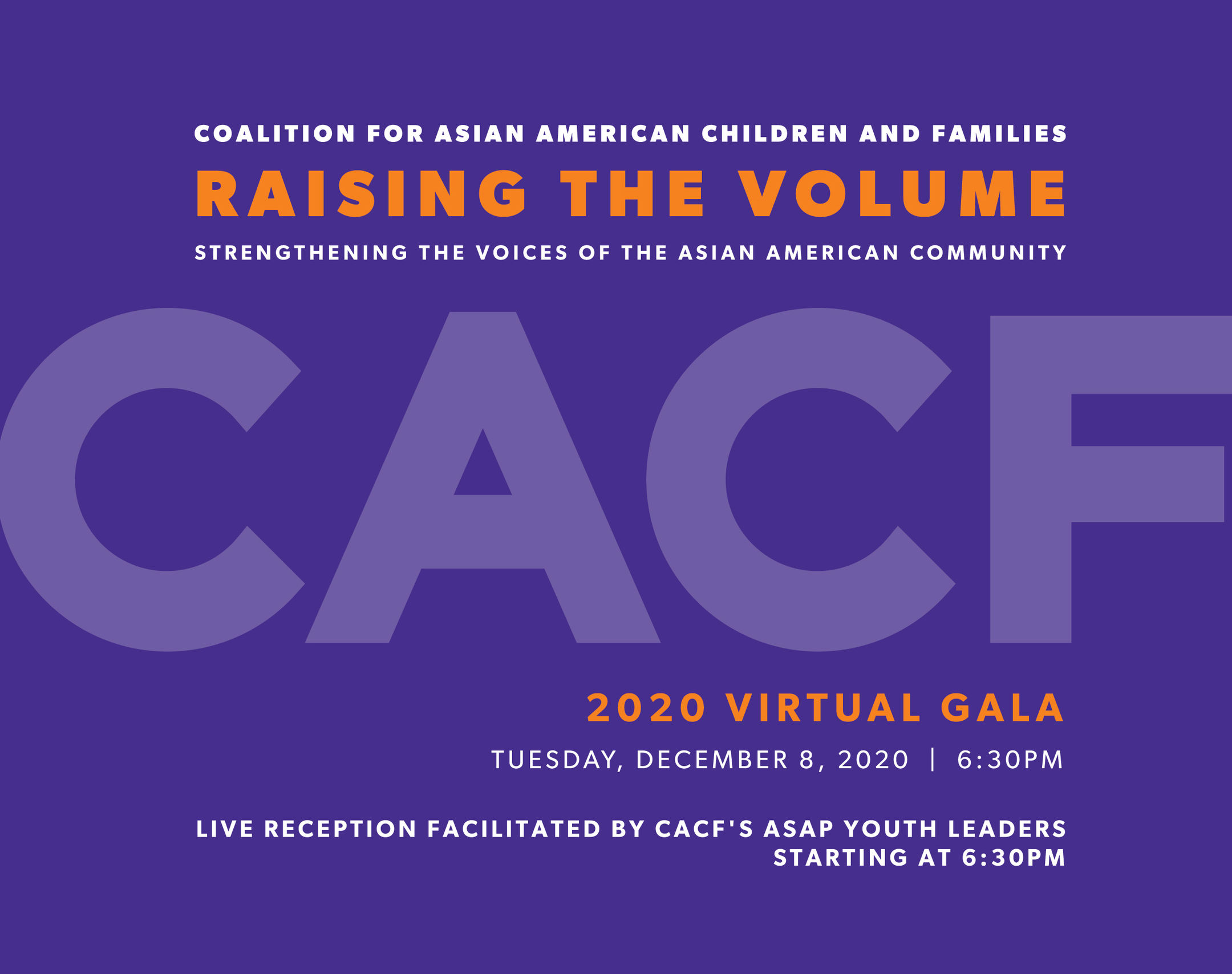 CACF 2020 Virtual Gala by 2020 CACF Virtual Gala