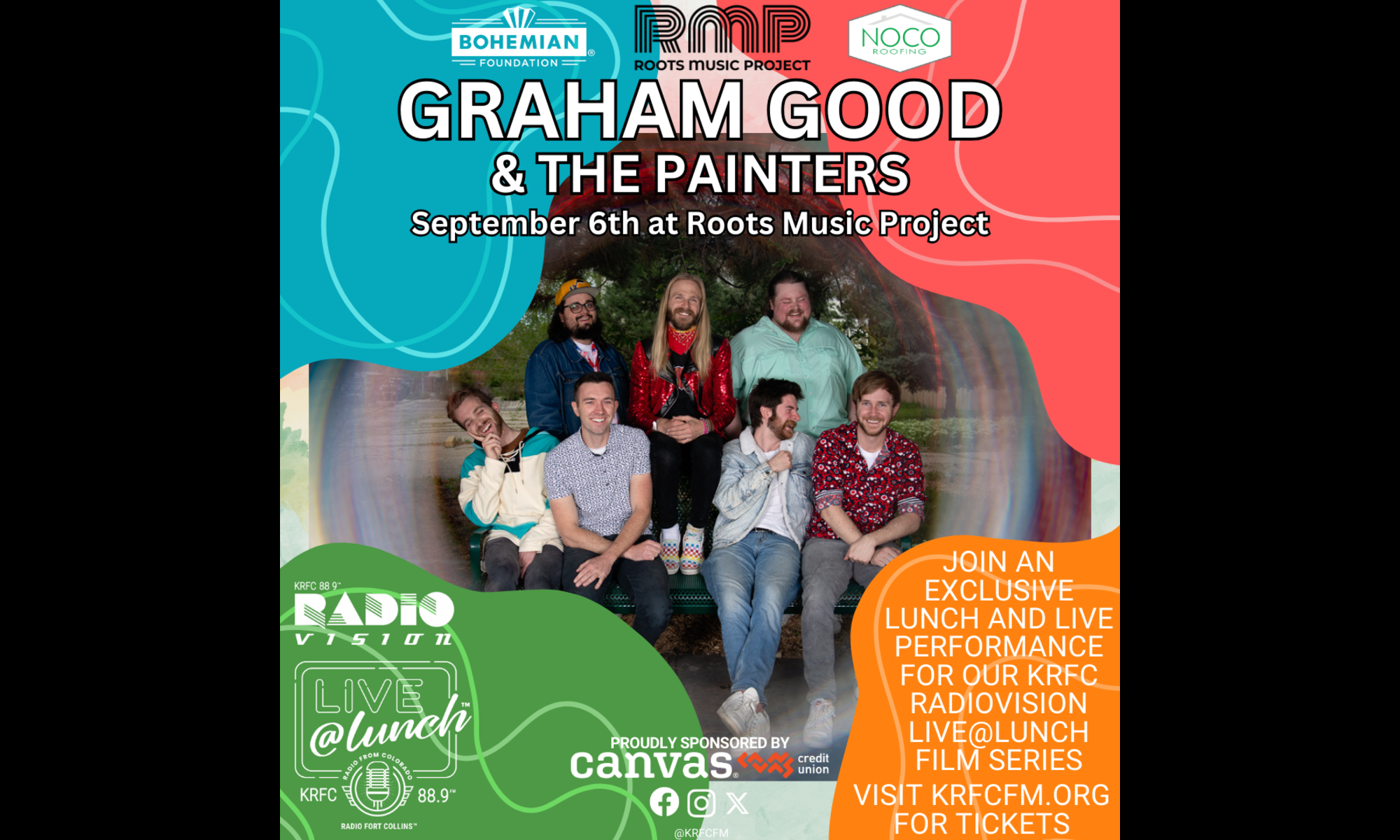 KRFC RadioVision LIVE@LUNCH feat. Graham Good & The Painters by KRFC 88 ...