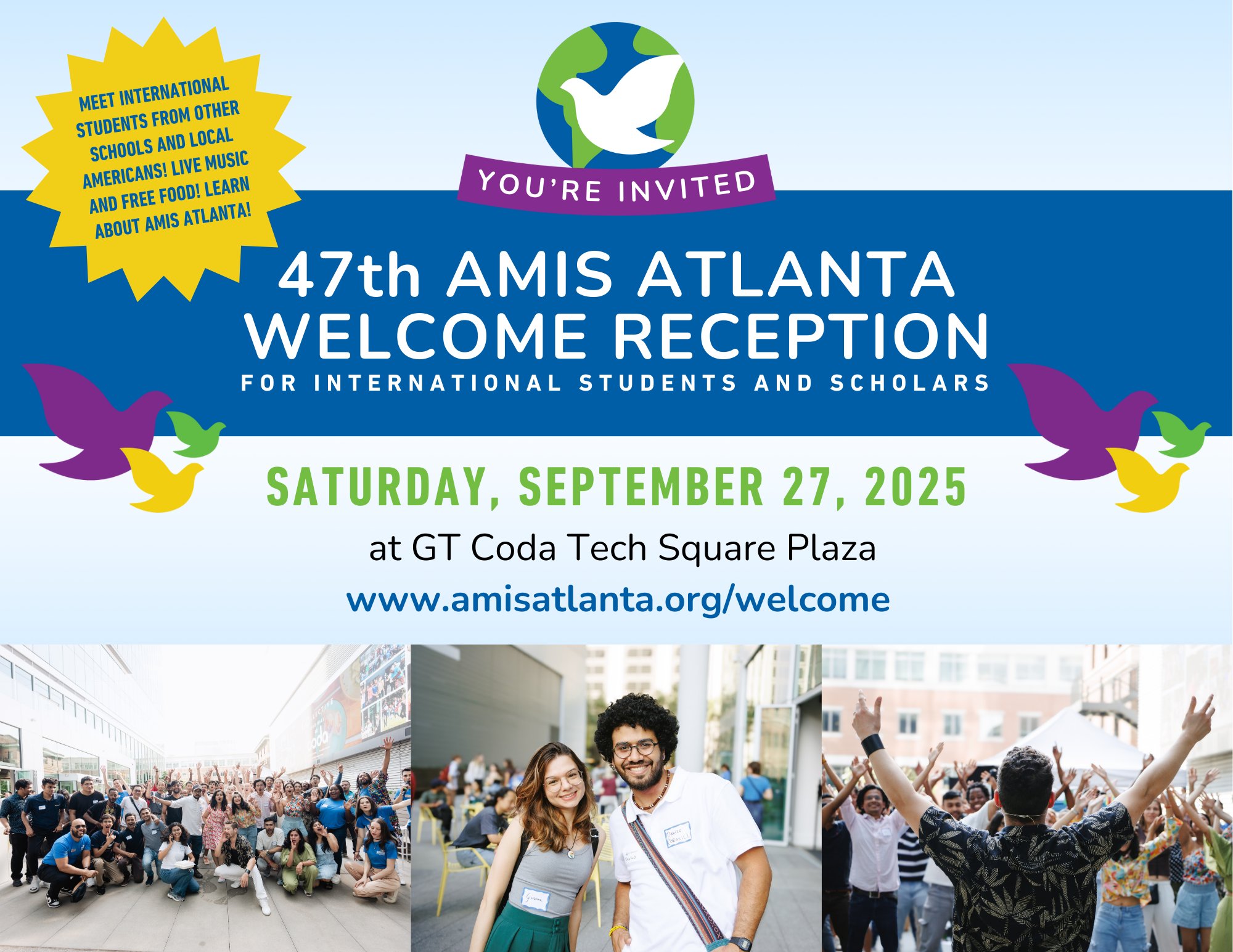 Donate Now | Welcome Reception 2025 by AMIS Atlanta