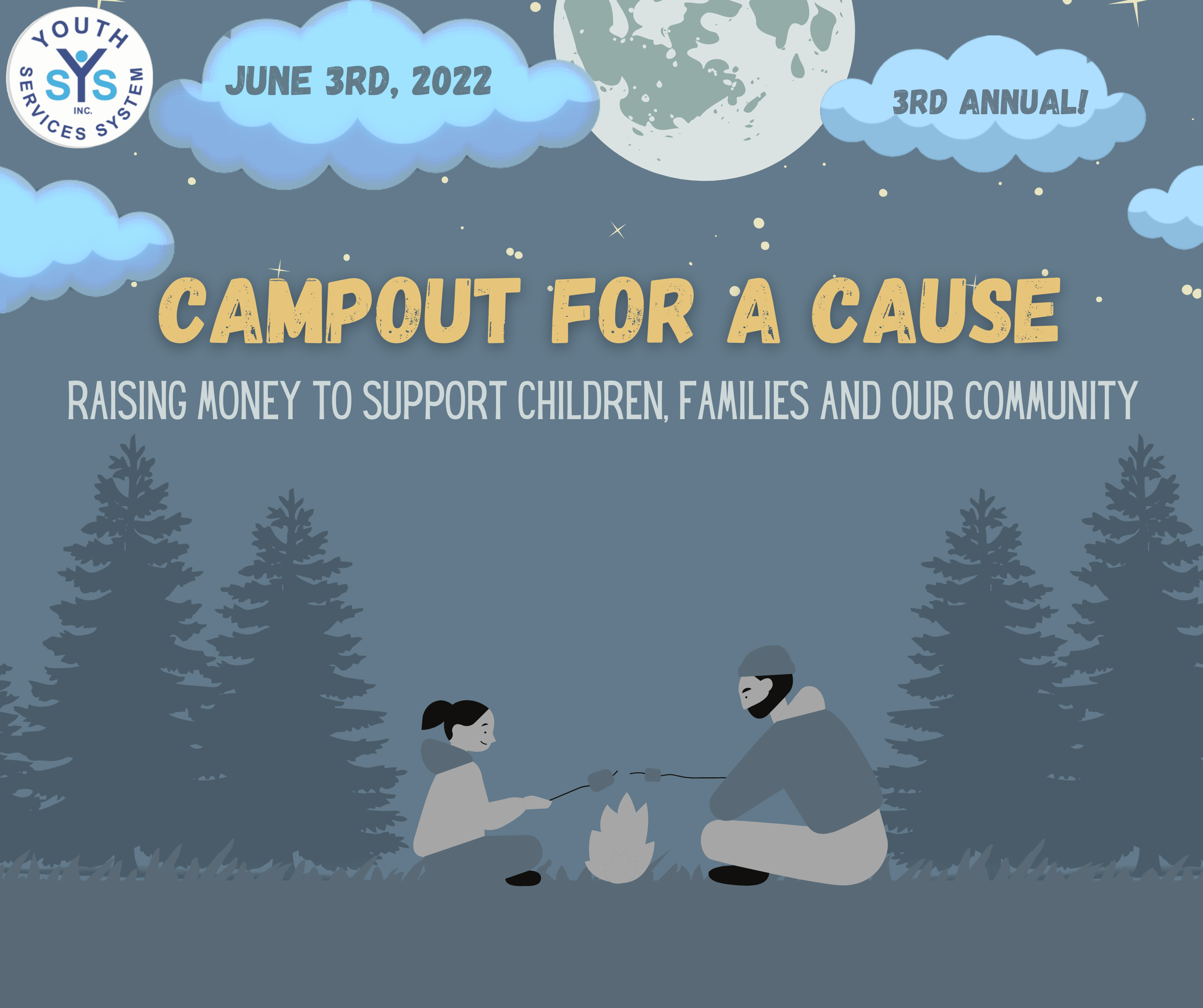 Donate Now | CampOut For A Cause 2022 by Youth Services System Inc.