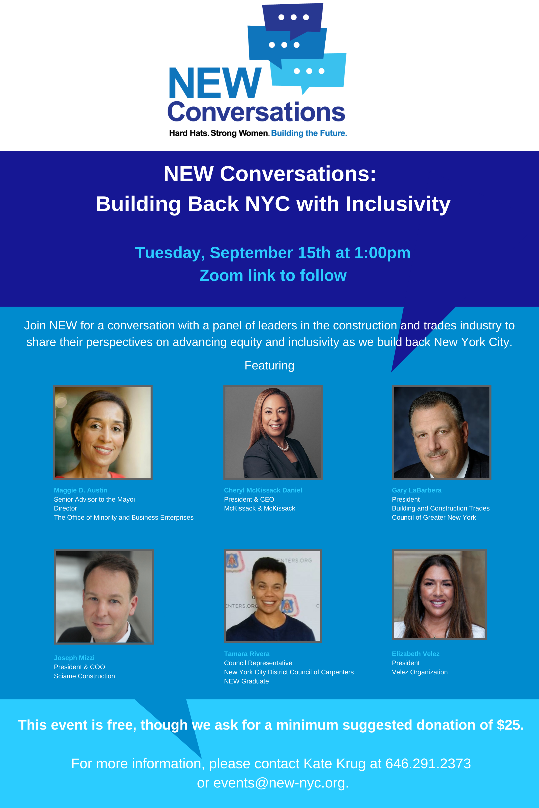 NEW Conversations: Building Back NYC with Inclusivity by Nontraditional ...