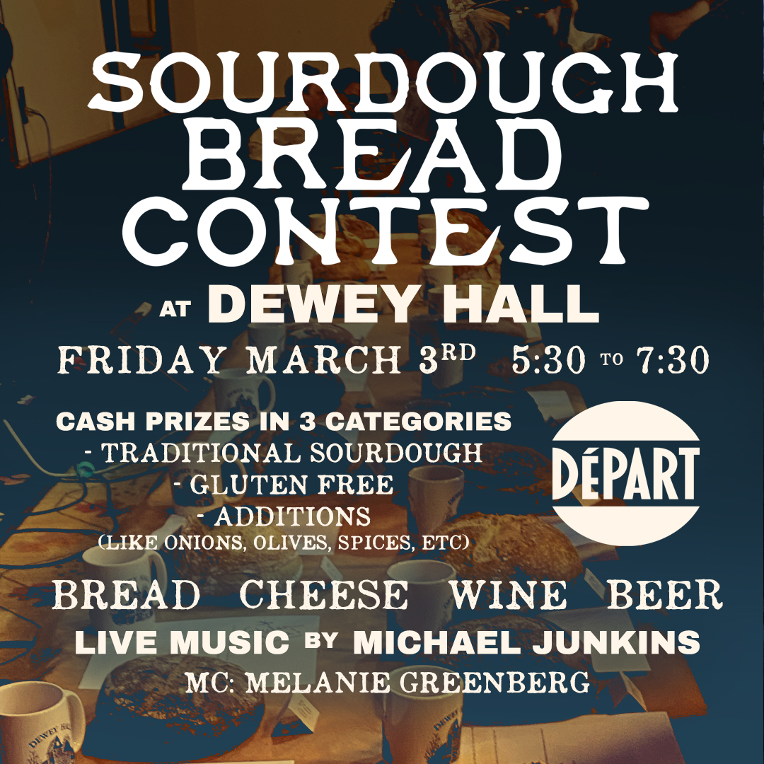 Sourdough Bread Contest 2023 by Dewey Memorial Hall