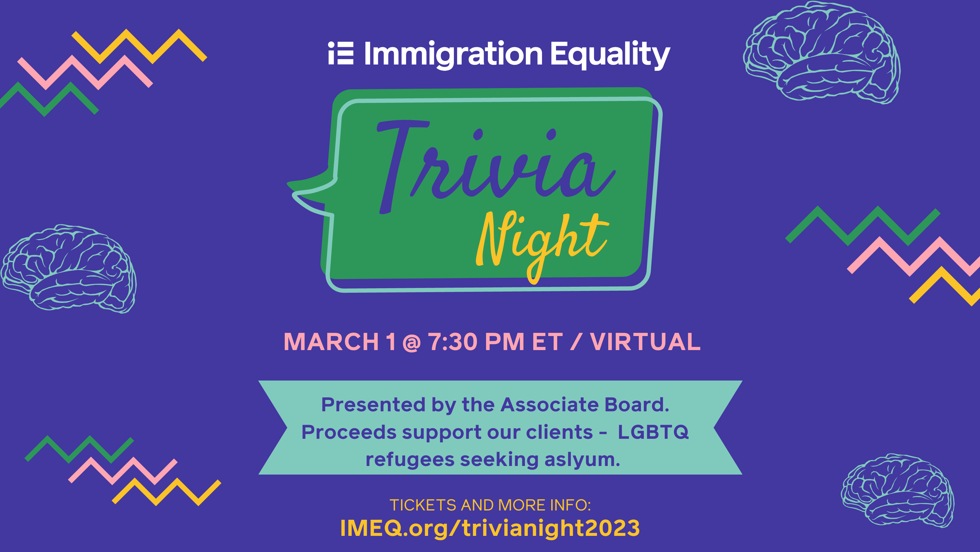 Immigration Equality Trivia Night 2023 by Immigration Equality