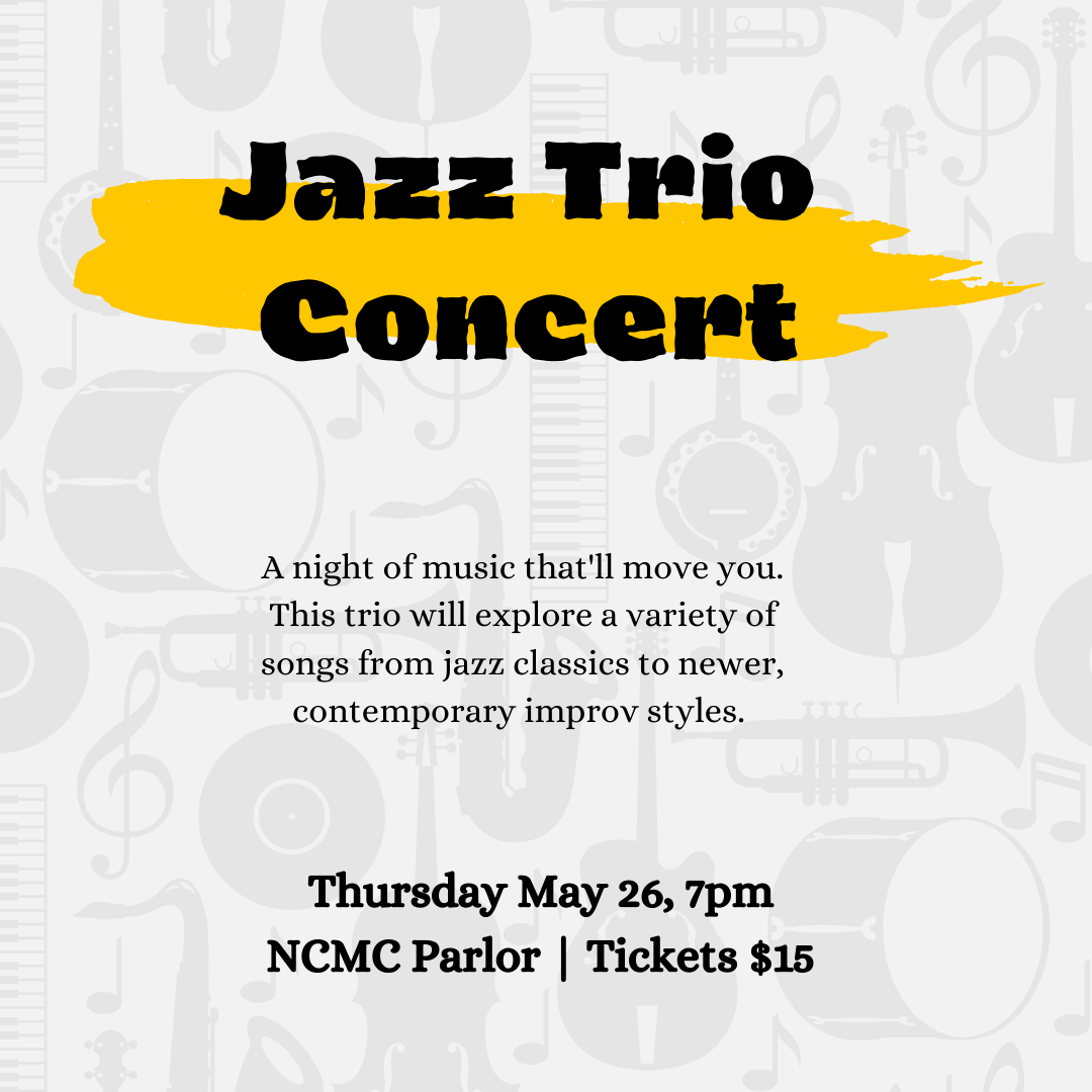 NEW DATE! Jazz Trio, featuring Nigel Goss, Shane Dahler, and Jake Vohs ...
