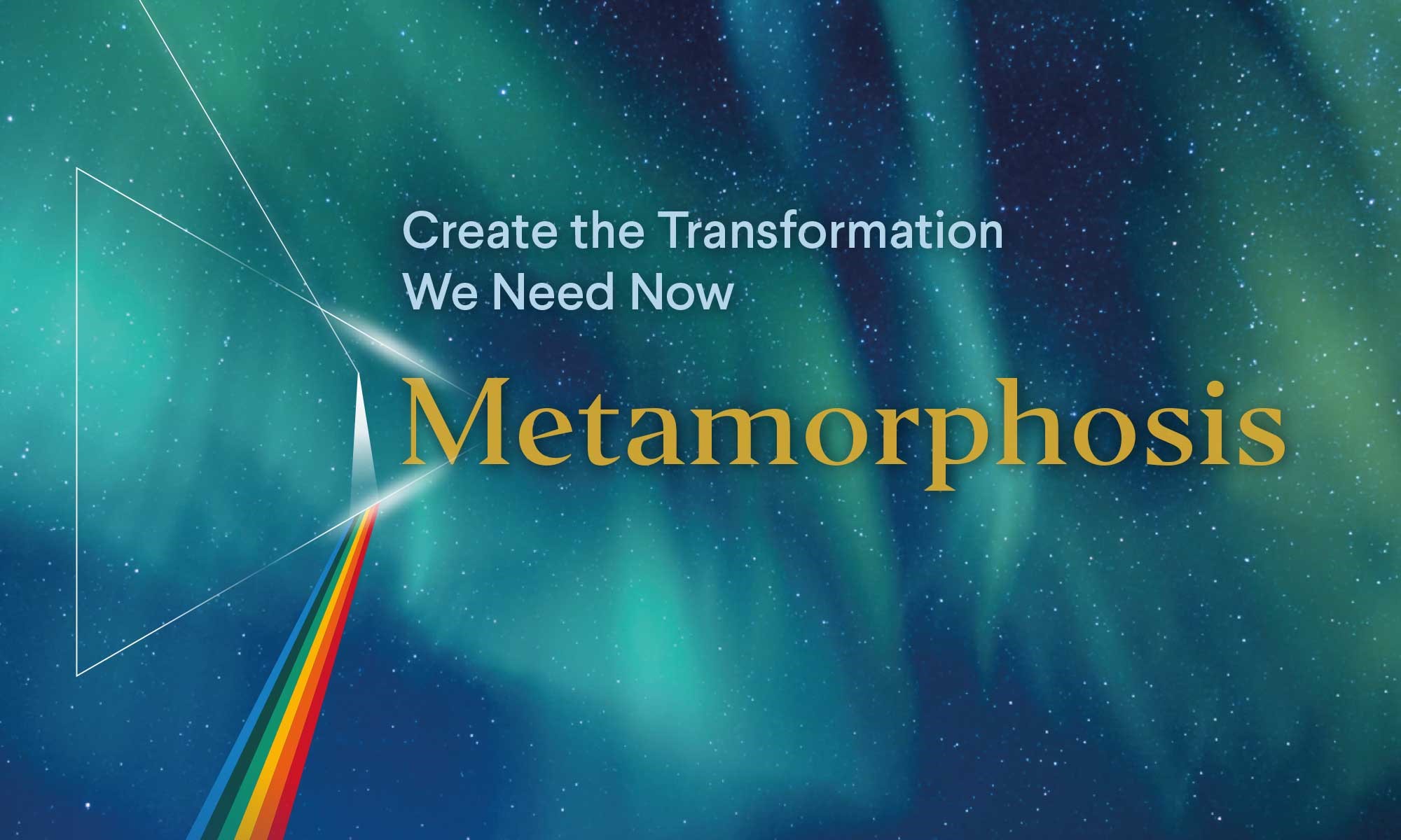 Sponsor the Great Transition by Garrison Institute