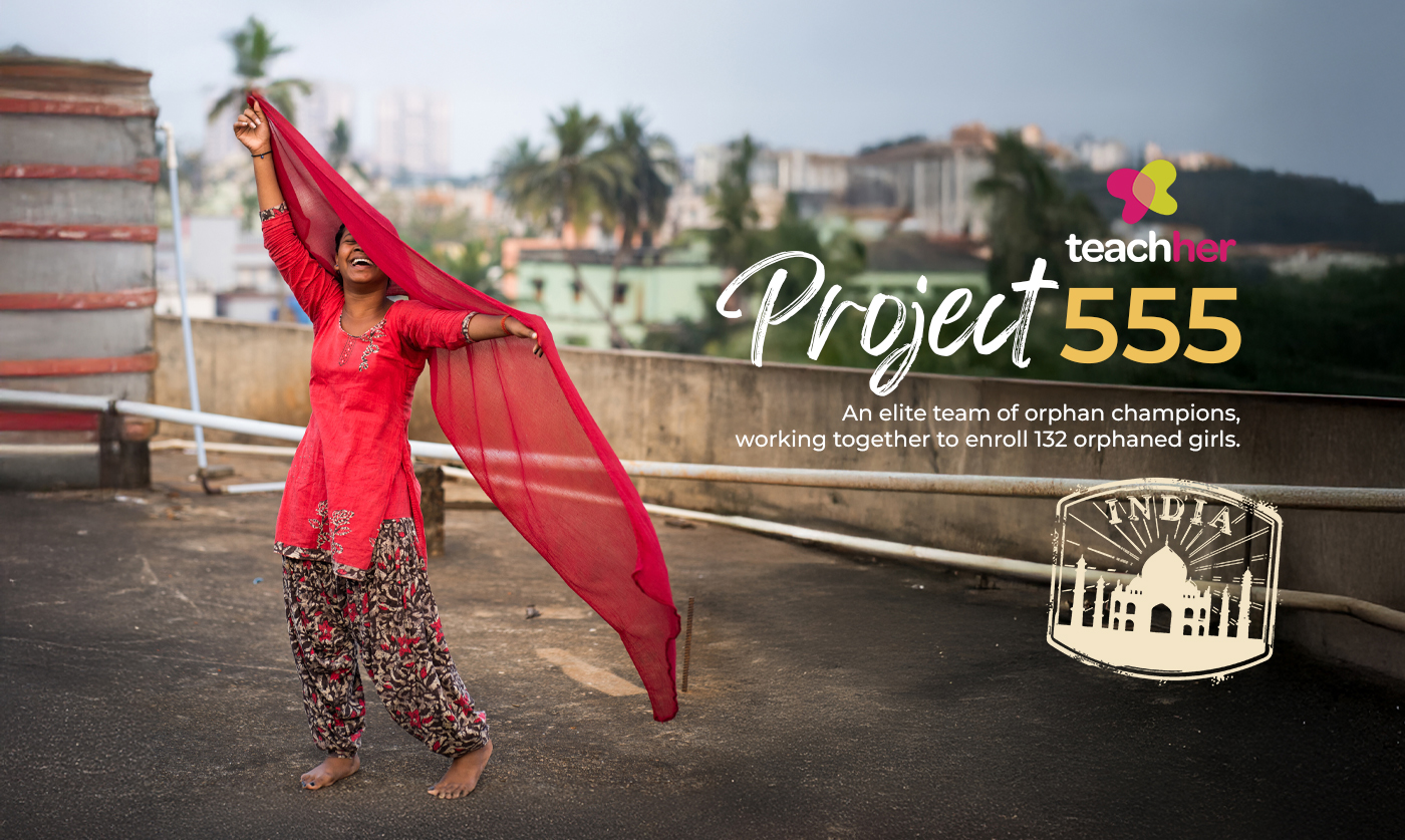 Donate Now | Project 555 by Teach Her