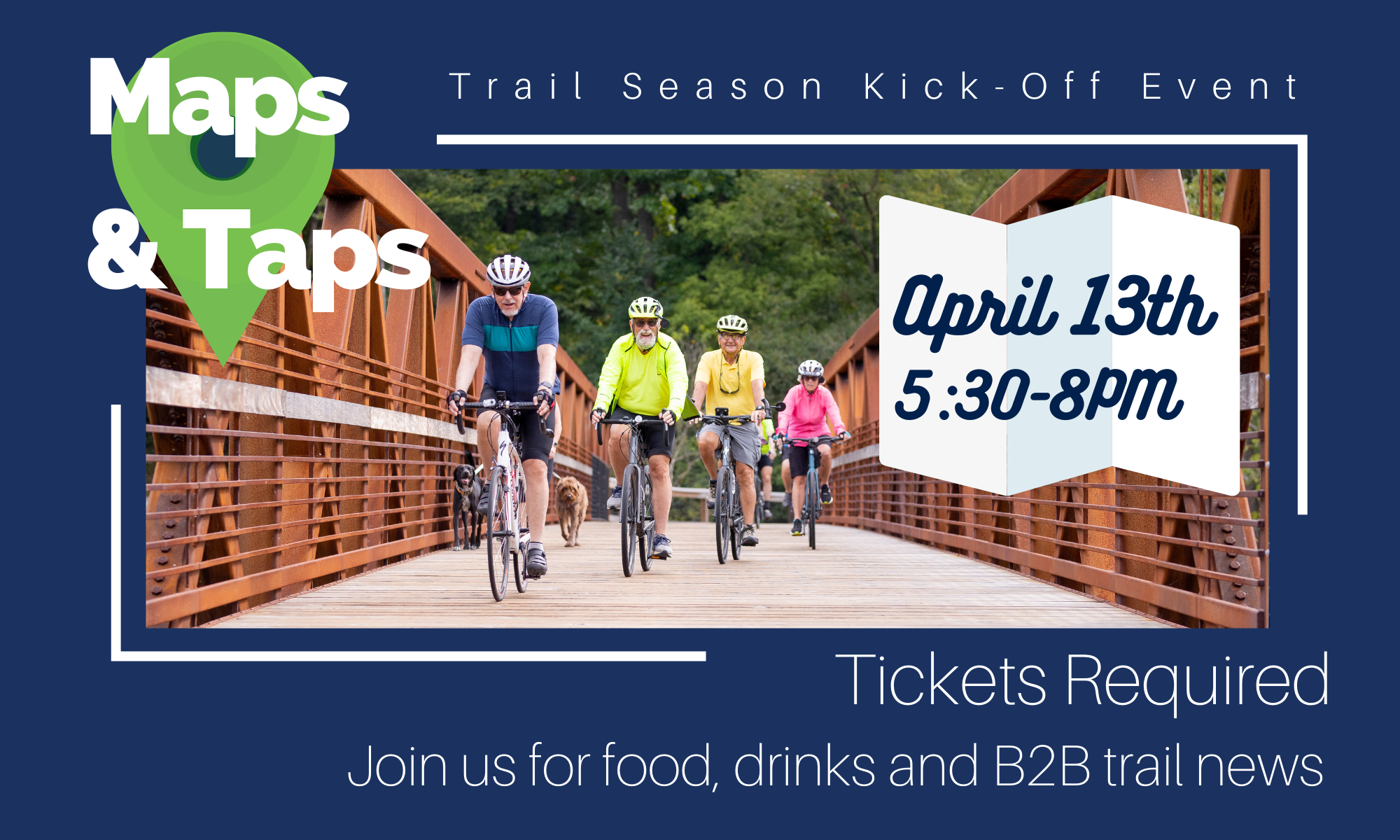 Maps and Taps - B2B Trail Season Kick-off by Huron Waterloo Pathways ...