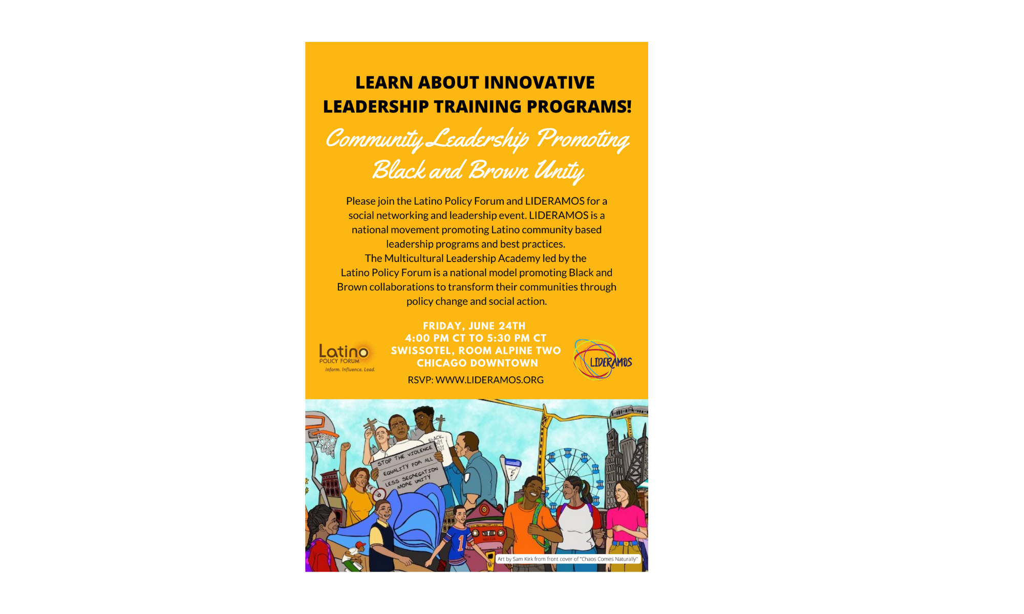 Latino Policy Forum and LIDERAMOS Chicago NALEO Networking Event by ...