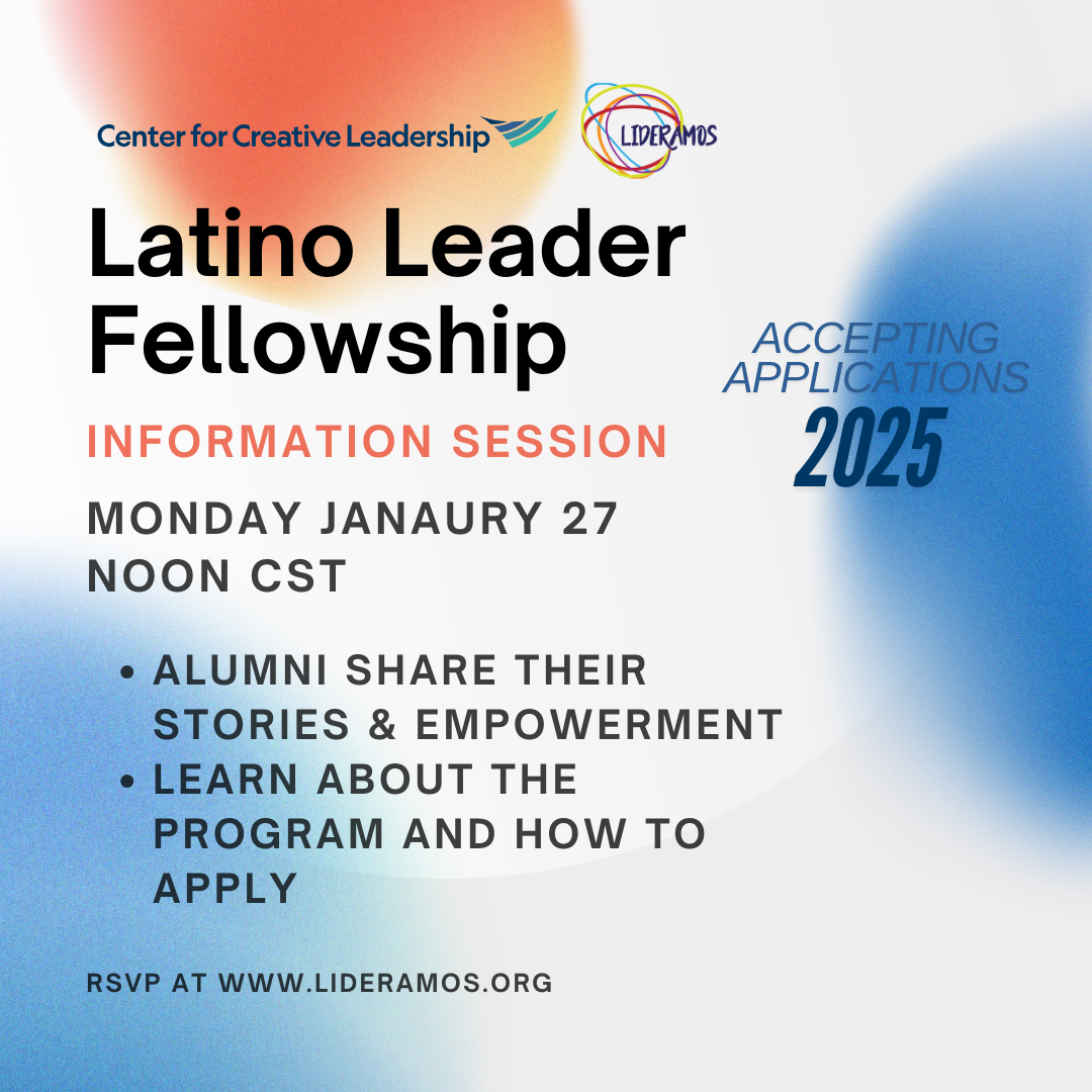 2025 CCL Latino Leader Fellow Info Session by LIDERAMOS