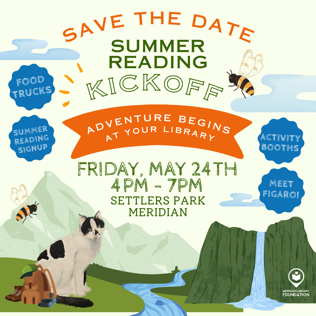 Summer Reading Kickoff Raffle '24 by Meridian Library Foundation