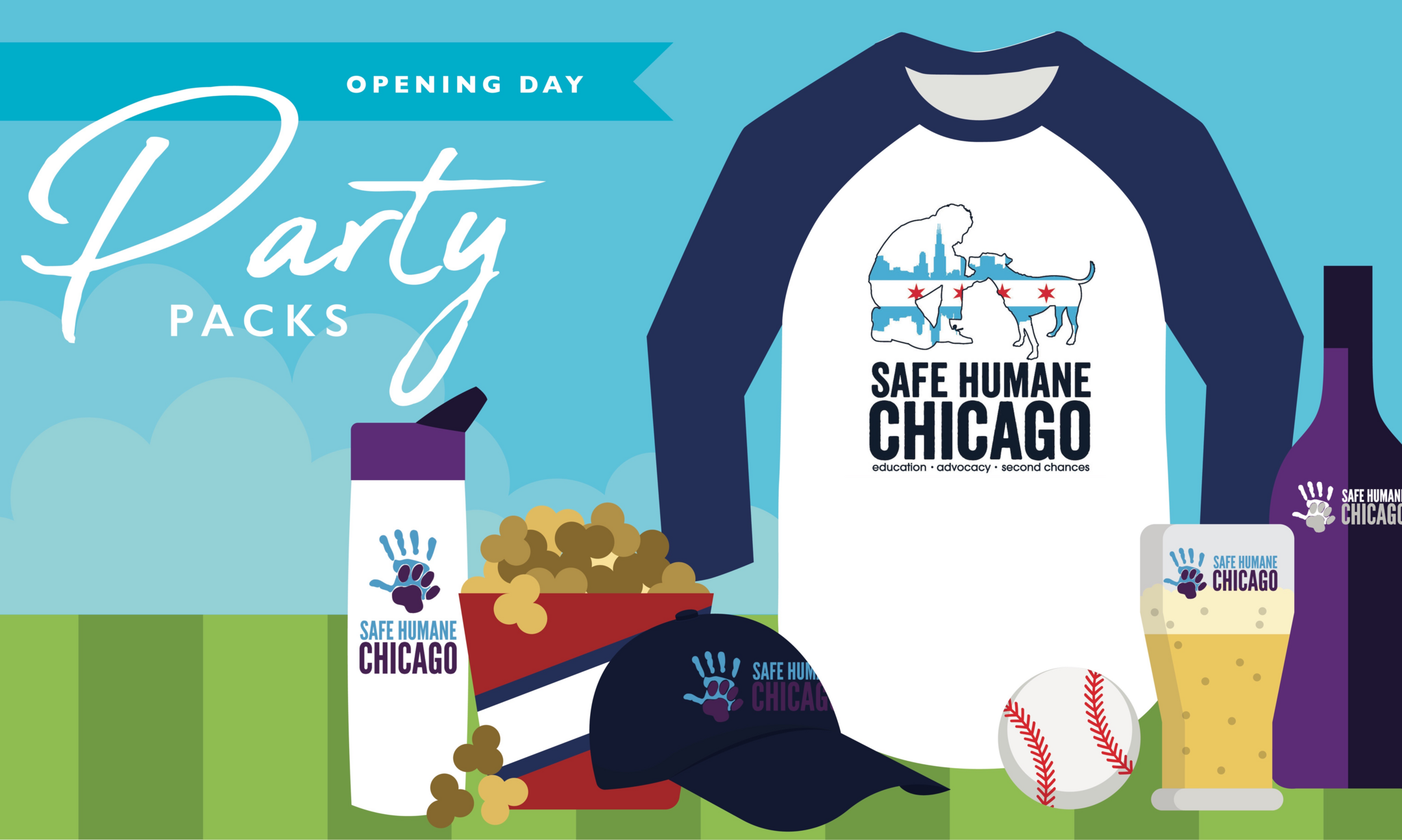 Safe Humane Party Packs for MLB's Opening Day! by Safe Humane
