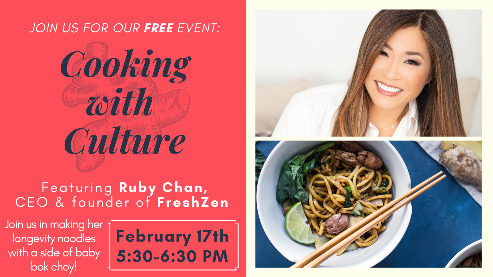 Cooking With Culture: Ruby Chan by International Cooking Series