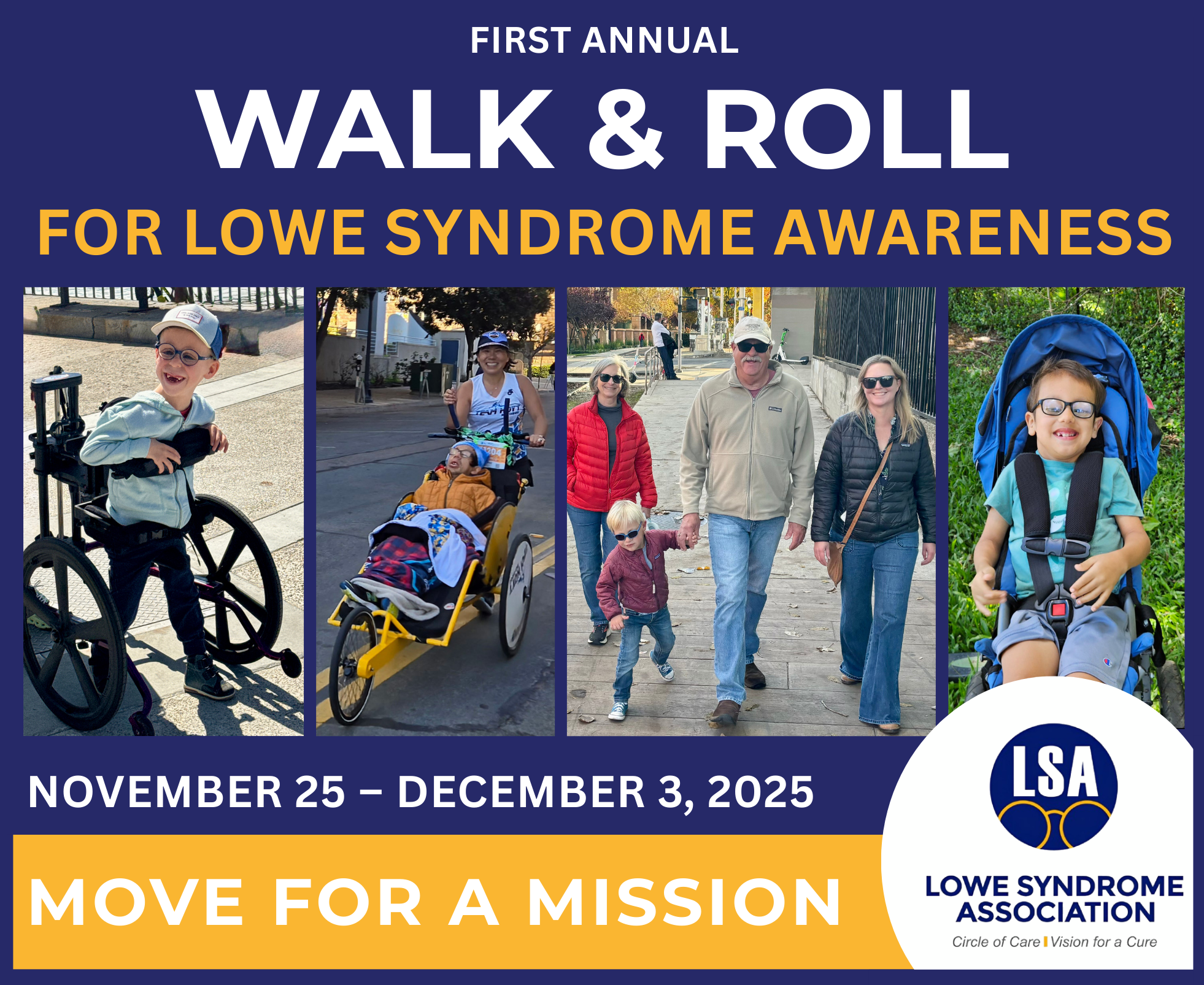 Donate Now | First Annual Walk & Roll for Lowe Syndrome Awareness by ...