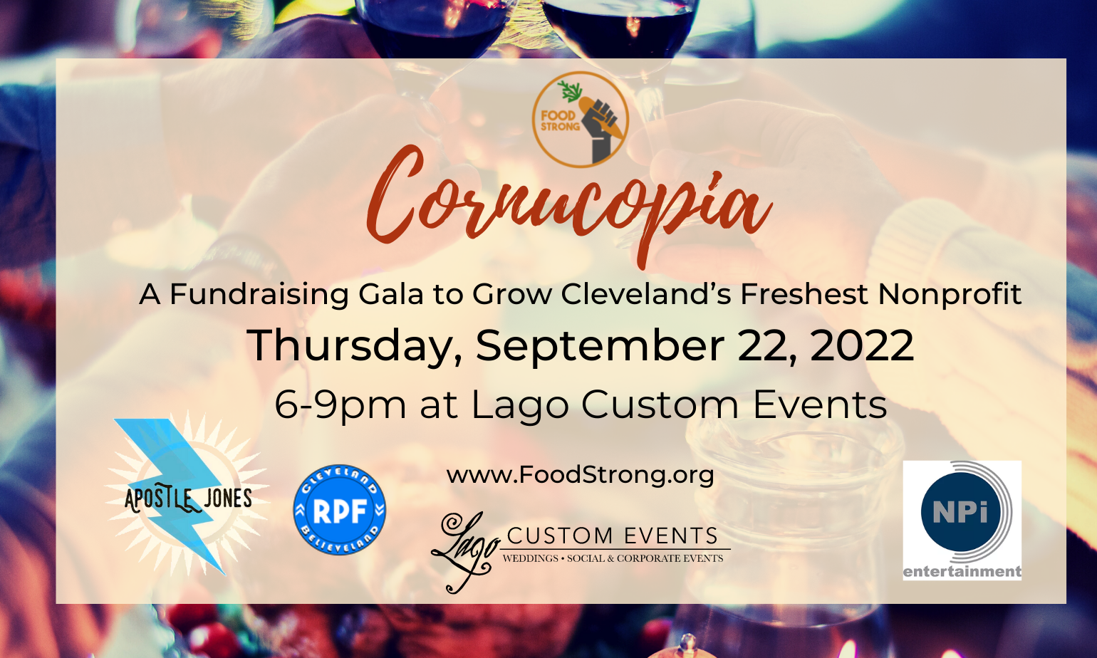 Sponsorships for Cornucopia: 4th Annual Fundraising Gala to Grow ...