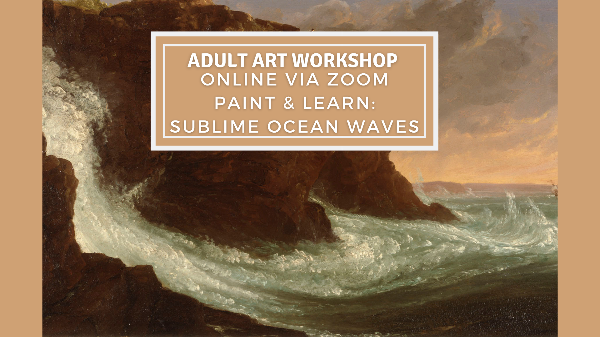 Virtual Paint & Learn: Sublime Ocean Waves by Albany Institute of ...