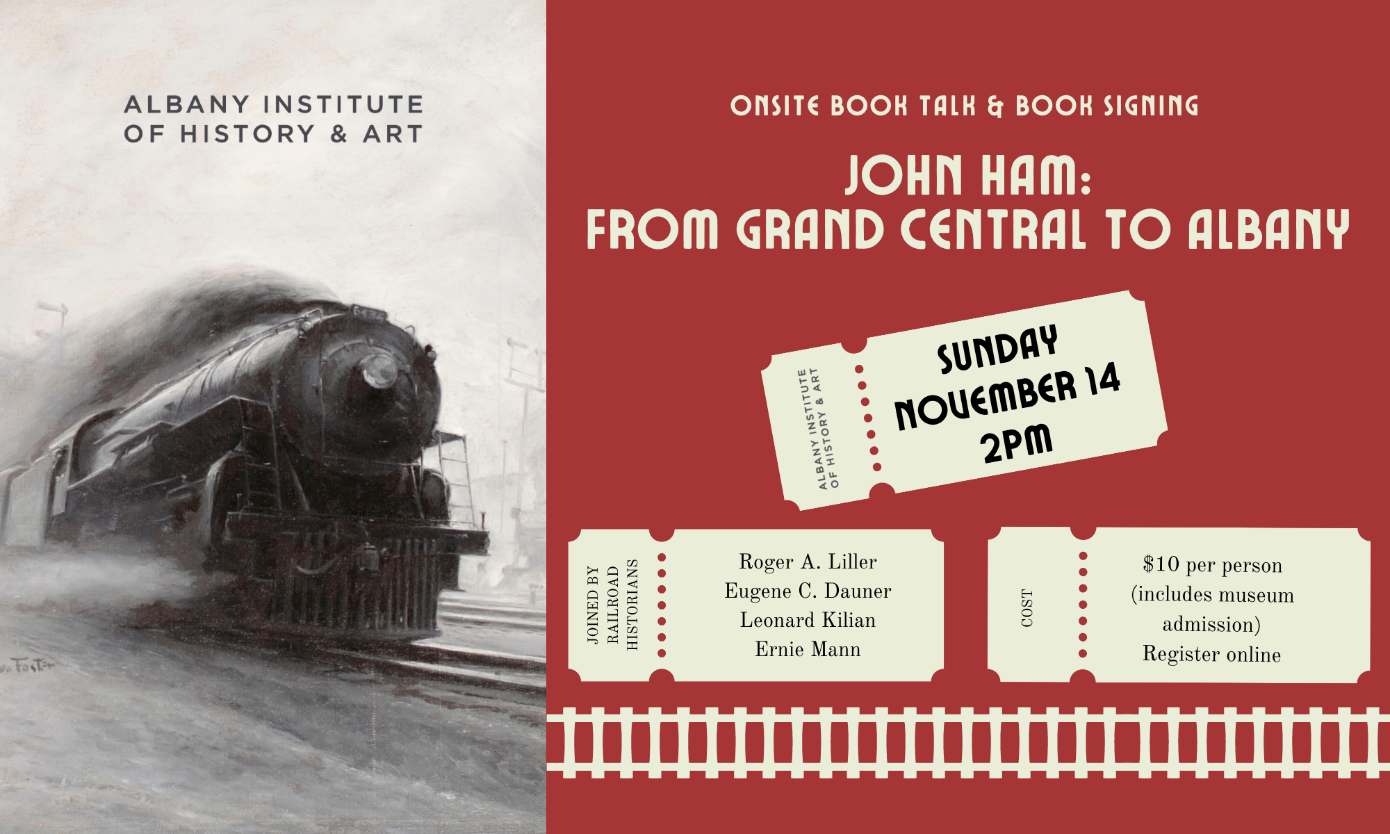Onsite Book Talk & Book Signing | John Ham: From Grand Central to ...