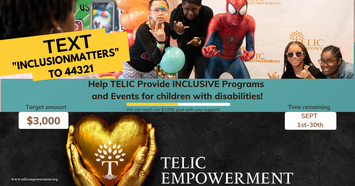 Donate Now | Inclusion Matters! by TELIC Empowerment