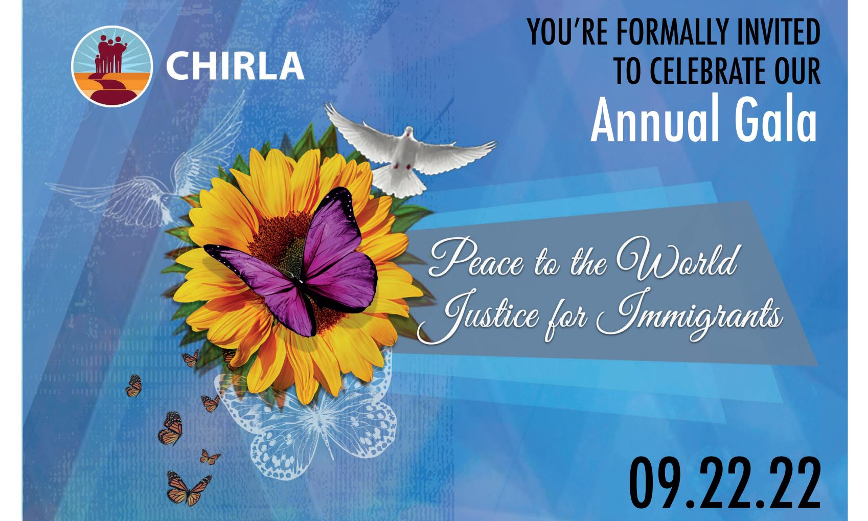 Donate Now | CHIRLA's Annual Gala 2022 "Peace to the World, Justice for ...