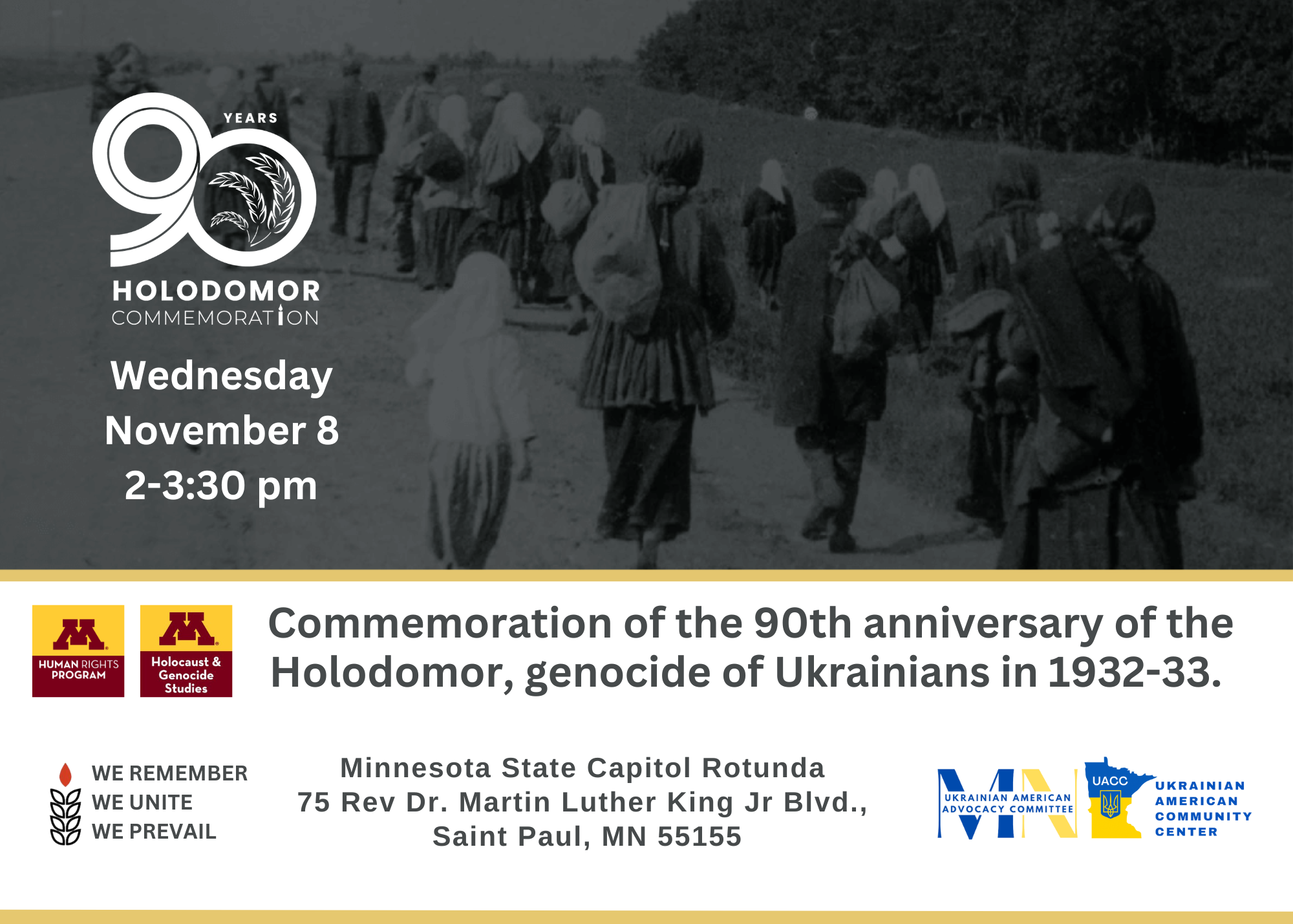 Commemoration of the Holodomor, Genocide of Ukrainians in 1932-33 by ...