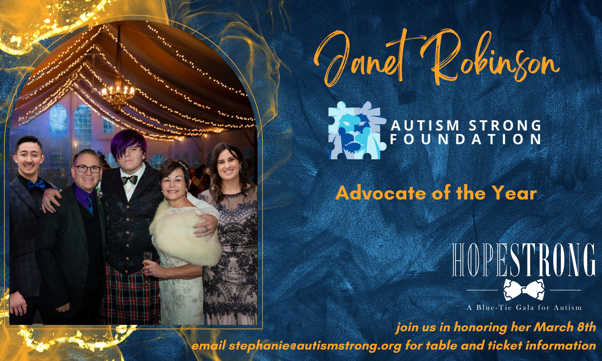 Donate Now | Janet - Autism Strong Advocate of the Year 2025 by Autism ...