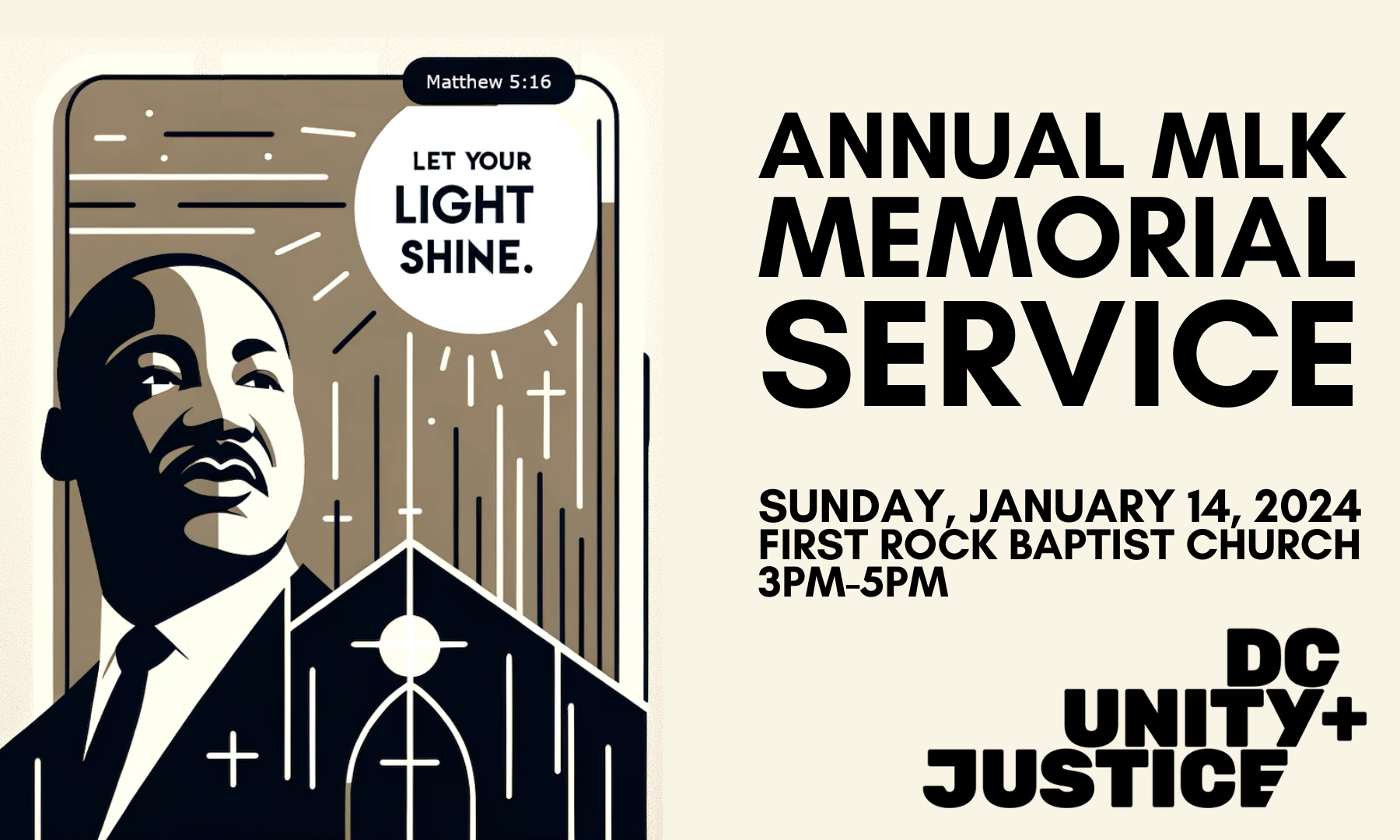 Annual MLK Memorial Service by MLK Memorial Service 2024