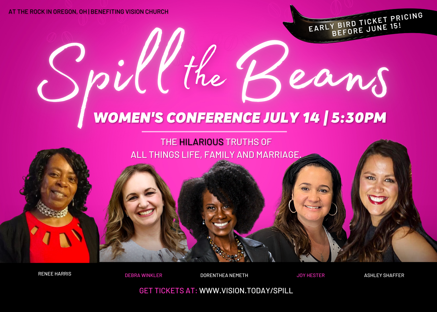 Spill The Beans Women's Comedy & Coffee Conference 2024 by A.R.K. Waterville Capital Campaign