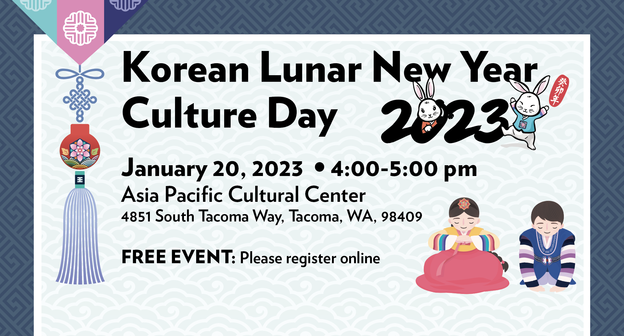 Registration: Korean Lunar New Year Culture Day by Asia Pacific ...