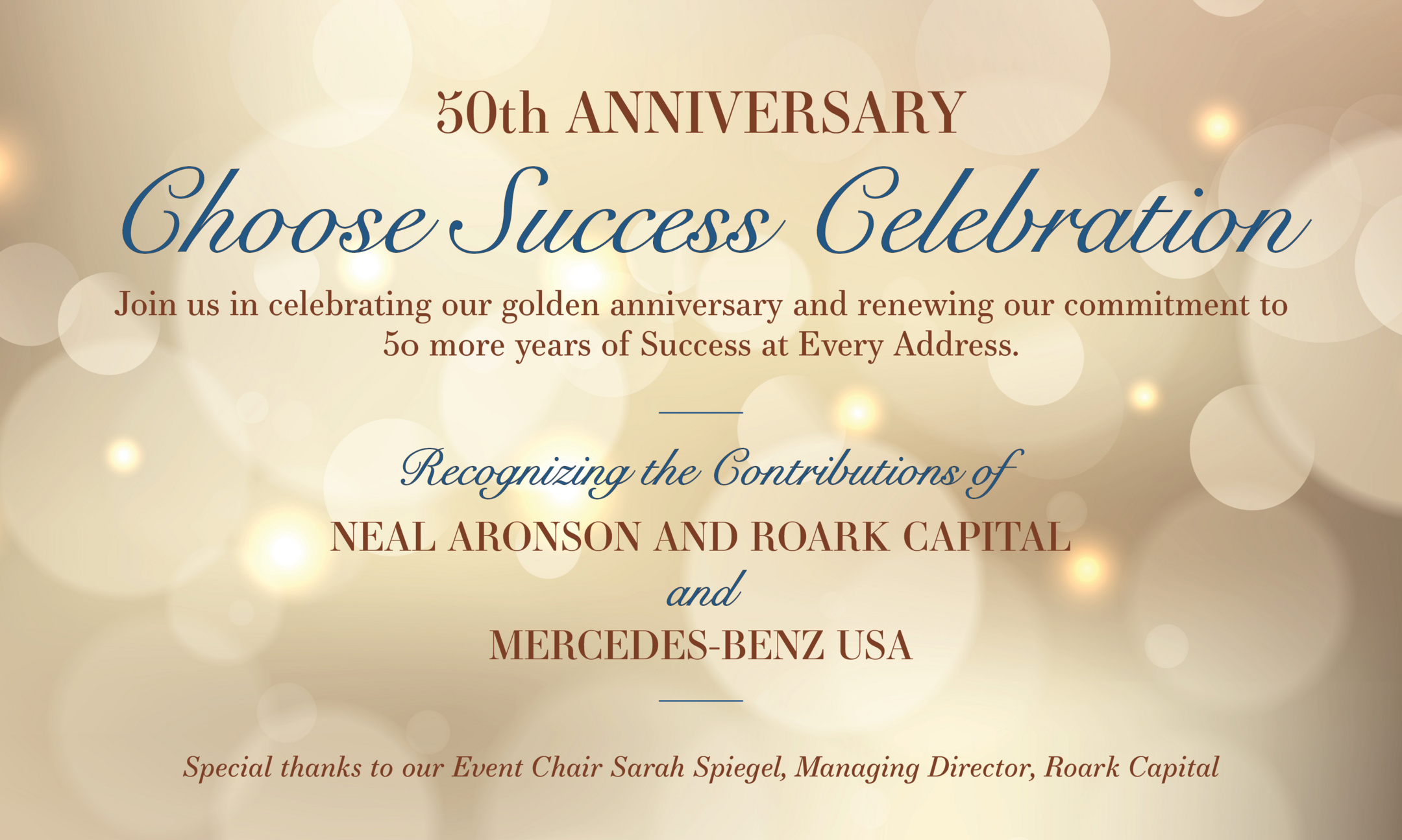 Choose Success Celebration 2022 by 50th Anniversary Choose Success ...